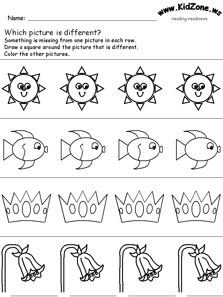 Spot Differences 4 Spot Differences 4