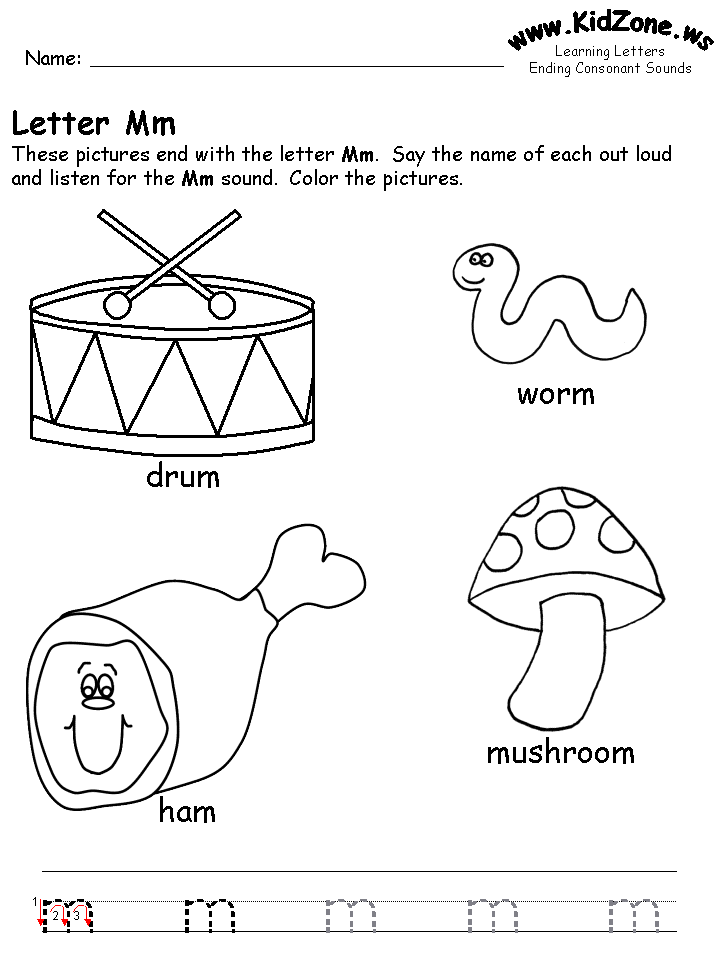 Letter M Worksheets Words That End With The Letter M s De 3 000 Letter M Worksheets Words That End With The Letter M s De 3 000
