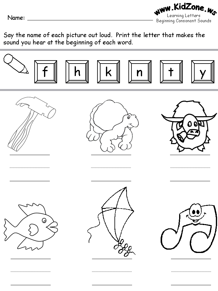 Learning Letter Sounds